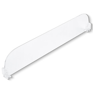 NEXTLEVEL FIT Pack of 3 Dividers for Shelf Pushers - Hardware Accessories for Smoke Shop, Convenience Store - Drink, Box & Cigarette Display Dispenser Organizer - for Gondola Shelves 15" & Above