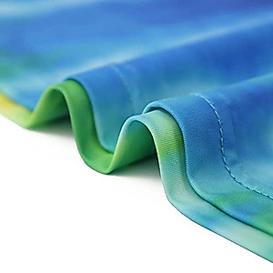 SEC.119 SEC Grateful Dead Men's Tie Dye Multicolor Swim Shirt Long Sleeve | Loose Fit | Sun Protection, Quick Dry | Officially Licensed Apparel, Extra Large