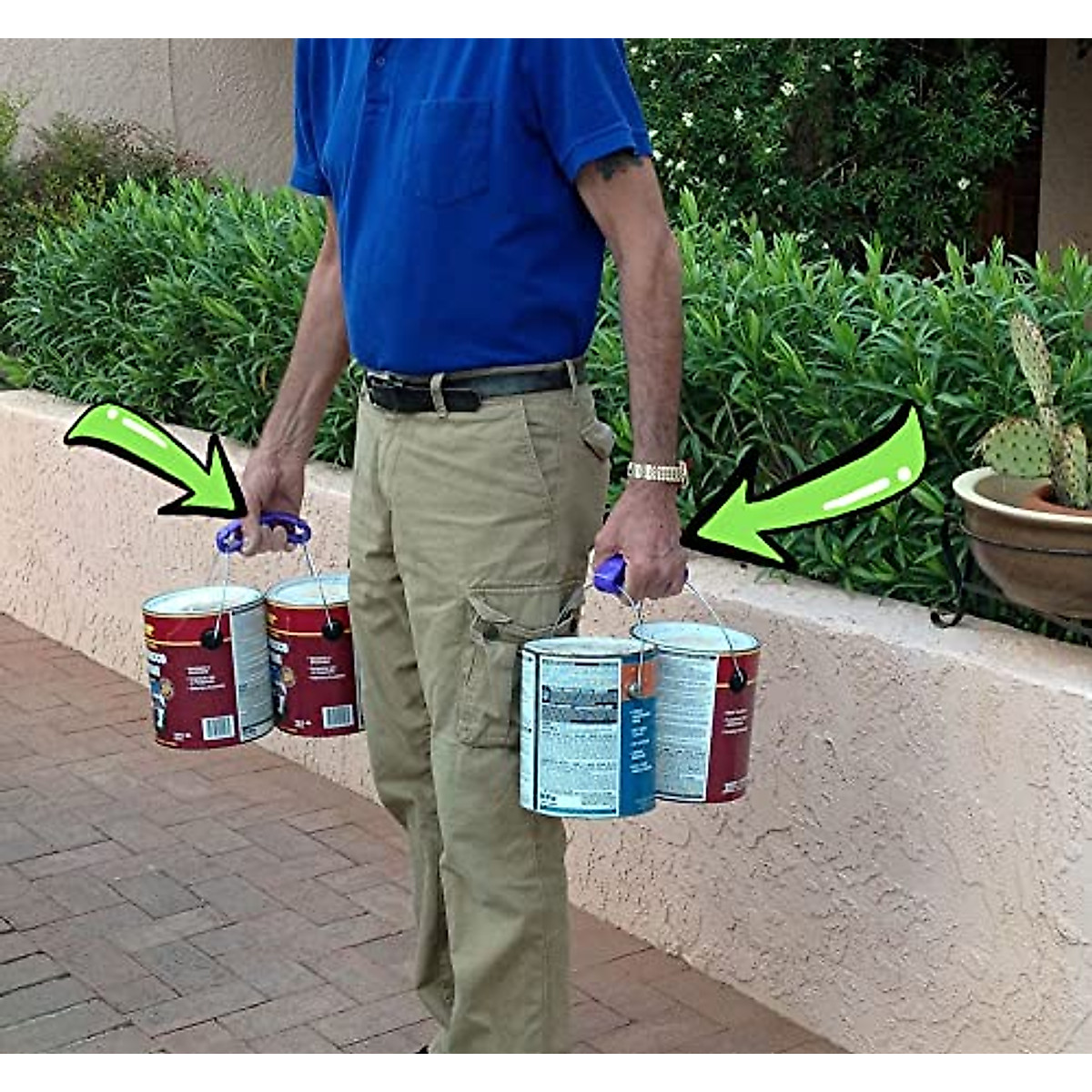 Click & Carry Grocery Bag Carrier, 1 Pack, Fuchsia - As seen on Shark Tank, Soft Cushion Grip, Hands Free Grocery Bag Carrier, Plastic Bag Holder, Haul Sports Gear, Click and Carry with Ease