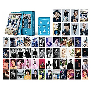 MeiYiYou 310PCS Bangtan Boys Photocards Set,110PCS Bangtan Boys Lomo Cards+200PCS Bangtan Boys Stickers Perfect for Decoration and Collection(Blue)