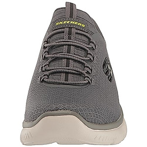 Skechers Men's Summits High Range Hands Free Slip-in Loafer, Charcoal, 9