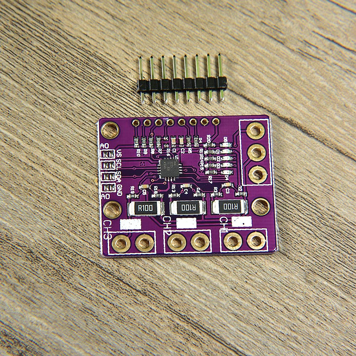 Comimark 1Pcs I2C INA3221 Triple-Channel Shunt Current Voltage Monitor Sensor Re INA219 Module