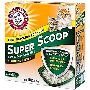 Arm & Hammer Super Scoop Clumping Litter Fresh Scent 14lb
