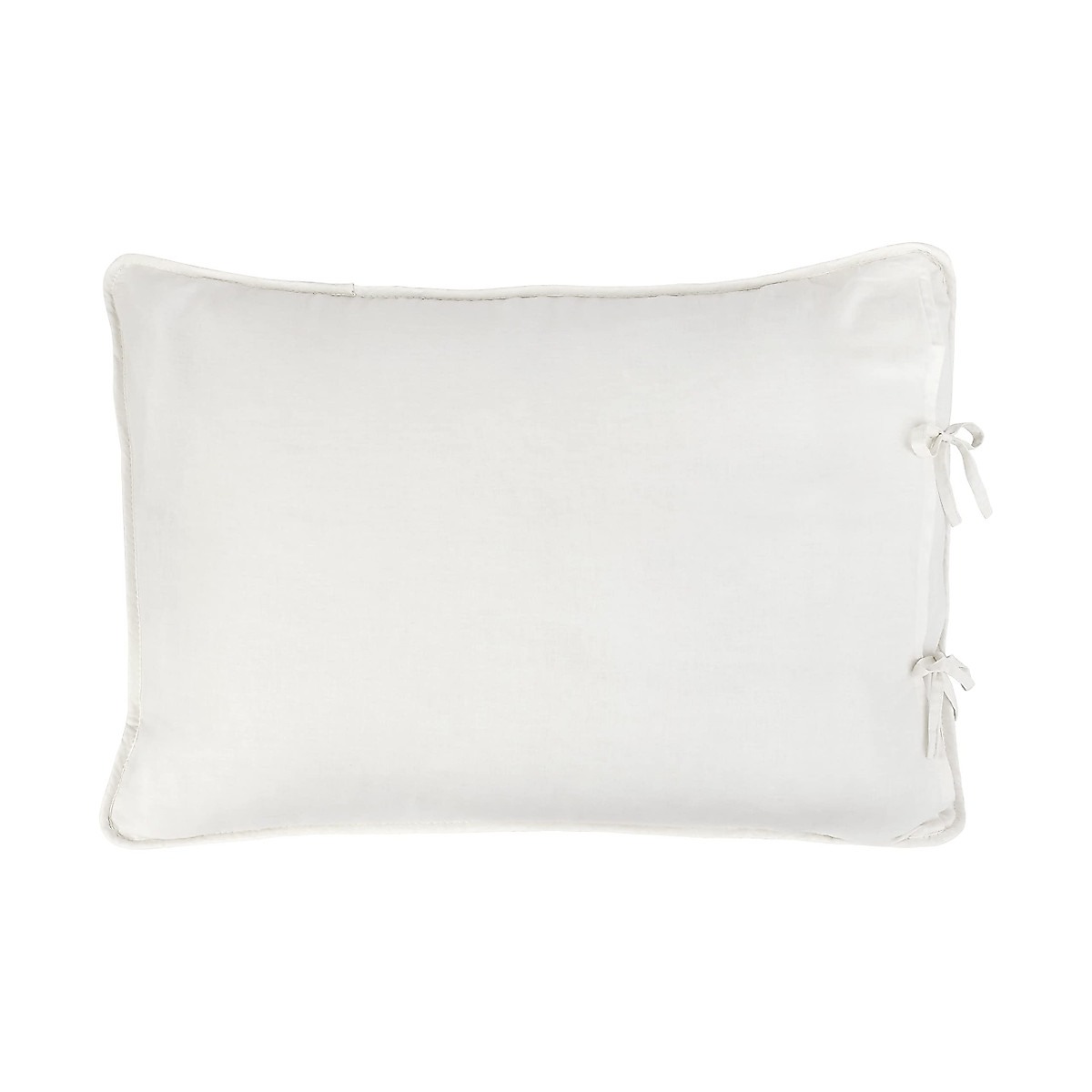 Laura Ashley Felicity Collection Quilt Set-100% Cotton, Reversible, All Season Bedding with Matching Sham(s), Pre-Washed for Added Softness, Queen, White