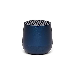 Lexon MINO+ Portable Bluetooth Mini Speaker with HD Sound, Rechargeable and Pairable - Dark Blue