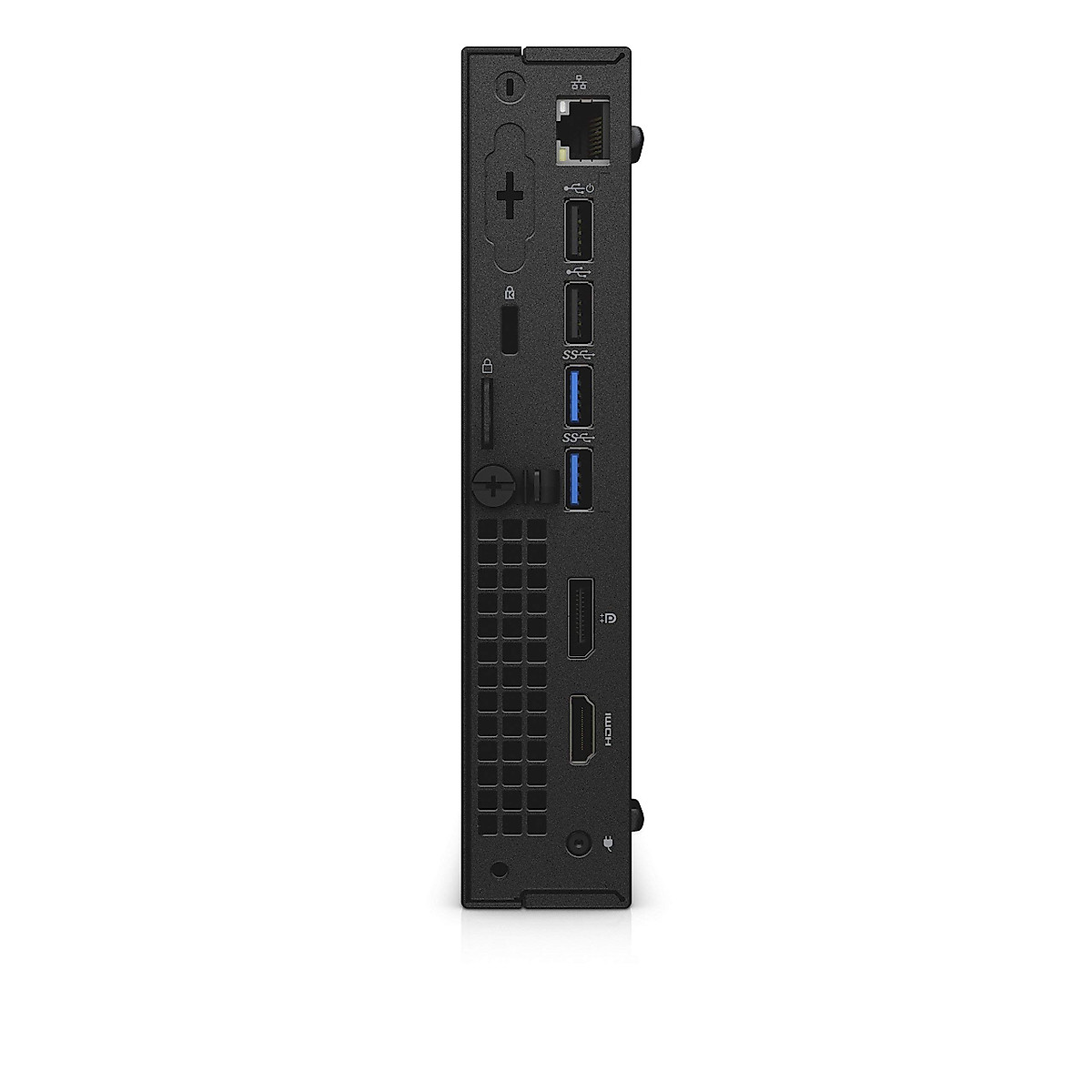 Dell OptiPlex 3050 Micro Desktop Computer PC, Intel Quad Core i5, 8GB RAM, 500 GB HDD, Windows 10 Pro, 23.6 Periphio Monitor, New Periphio Webcam, Wireless Keyboard & Mouse, HDMI, WiFi (Renewed)