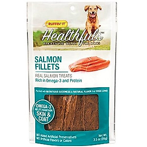 Healthfuls Salmon Fillet Dog Treats, 3.5oz