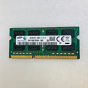 Samsung 4GB DDR3 PC3-12800 1600MHz 204-Pin SODIMM Laptop Memory Module RAM. Model M471B5273DH0-CK0
