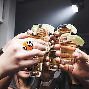 OLYCRAFT 4x5 Inch Clay Stencils Soccer Pattern Silk Screen for Polymer Clay Sports Theme Silk Screen Stencils Mesh Transfer Stencils Football Mesh Stencil for Polymer Clay Jewelry Making