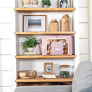 Foldable Big Toy Chest for Boys & Girls - Stylish Oxford Cloth Bedroom Play Room Organization Collapsible Storage Box with Side Pocket & Window - Versatile Kids Toy Bin - Pink, 19.7" x 15.7" x 13.0"