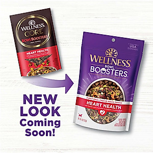 Wellness CORE Bowl Boosters Heart Health Dog Food Topper, 4 Ounce Bag