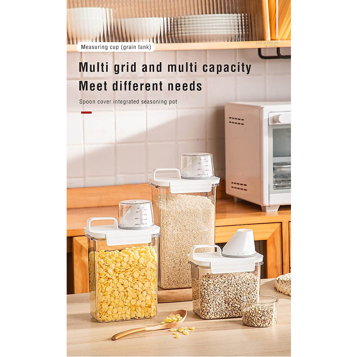 CLEAR AIRTIGHT FOOD STORAGE CONTAINER (SMALL)