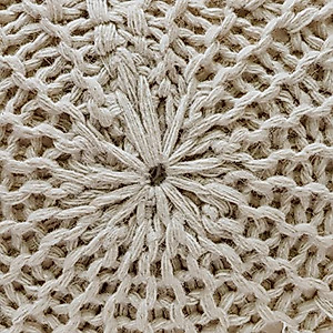 Christopher Knight Home McCardell Pouf, Cream