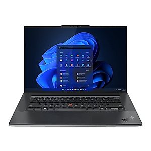 Lenovo ThinkPad Z16 Gen 1 21D4001WUS 16" Touchscreen Notebook - WUXGA - 1920 x 1200 - AMD Ryzen 7 PRO 6850H Octa-core (8 Core) 3.20 GHz - 16 GB Total RAM - 16 GB On-Board Memory - 512 GB SSD - Ar