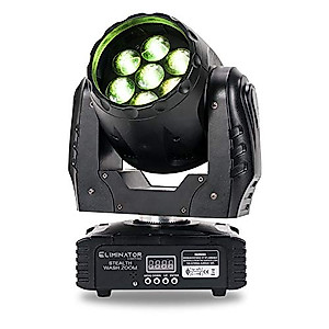 Eliminator Lighting ADJ - 7 X 12W LED Wash Zoom With Wired Digital communication Network (Stealth Wash Zoom)