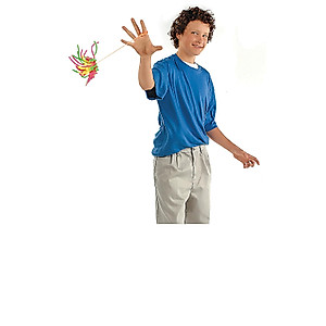 Neon Large Stretchy Noodle Ball Yo Yos (Set of 12) Party Favor Toys