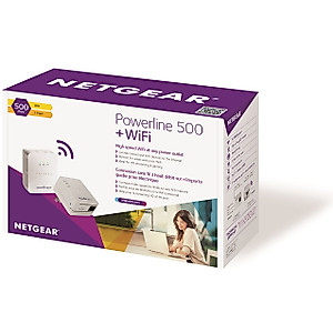 NETGEAR Powerline 500 + N300 WiFi and 1 Port Starter Kit (XWNB5201)