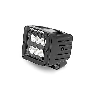 Rough Country 2" Black Series Square CREE Cube LED Lights | Flood - 70133BL
