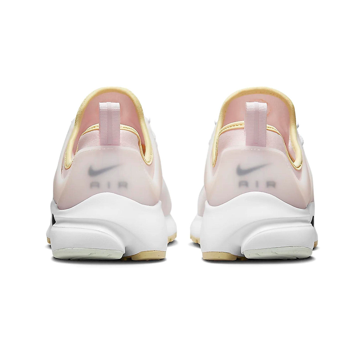 Nike Women's Air Presto Running Shoes, Light Soft Pink/Summit White/Lemon Wash/Dark Smoke Grey, 7 US