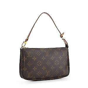 Louis Vuitton, Pre-Loved Monogram Canvas Pochette Accessoires, Brown