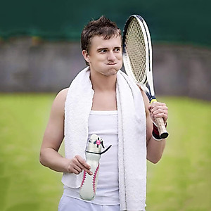 efiLneerG Insulated Sports Water Bottle with Spray Mist and Sip Kids Cool Misting Water Bottles School for Gym Cycling Running Climbing 20 OZ, Leak Proof Squeeze Cold Water Bottle Baseball