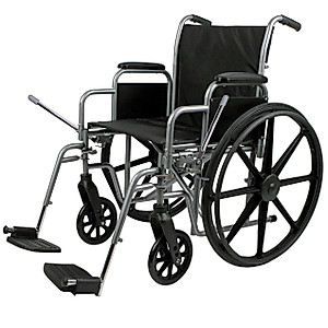 Rehabilitation Advantage 9 Inch Wheelchair Brake Handle Extensions – Pair, 9 Inch Long (Pack of 2)