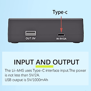 LiitoKala Lii-M4S 18650 Battery Charger Smart Universal Charger LCD Display for 26700 18650 26650 21700 AA Touch Button LCD Display Test The Battery Capacity