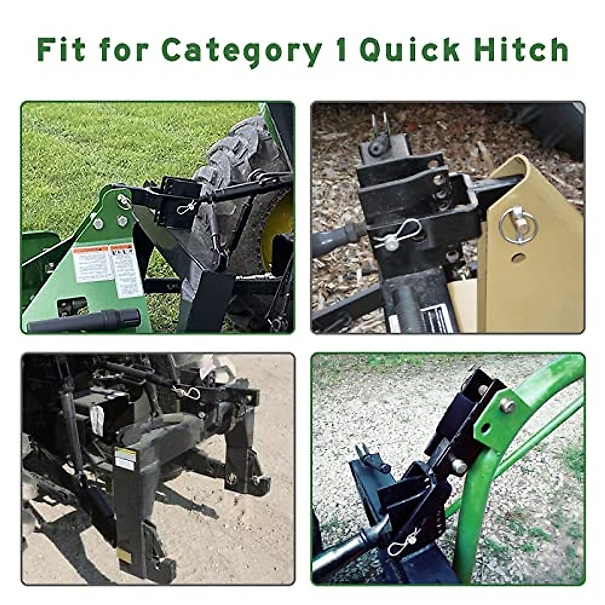 EBESTTECH 1PC Quick Hitch Adapter Bracket fit for Category 1 Quick Hitch Used to Adjust Top Link Bracket Movements Adjustable Top Bracket Hitch Adapter