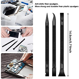 Razor Blade Scraper, 3 Kinds of Two-Way Scratch Free Plastic Scrapers, Edged Razor Blade Scraper Tool with 20 Pcs Razor Blades, Glass Scraper for Windows, Decals, Tint, Stickers, Labels, Caulk