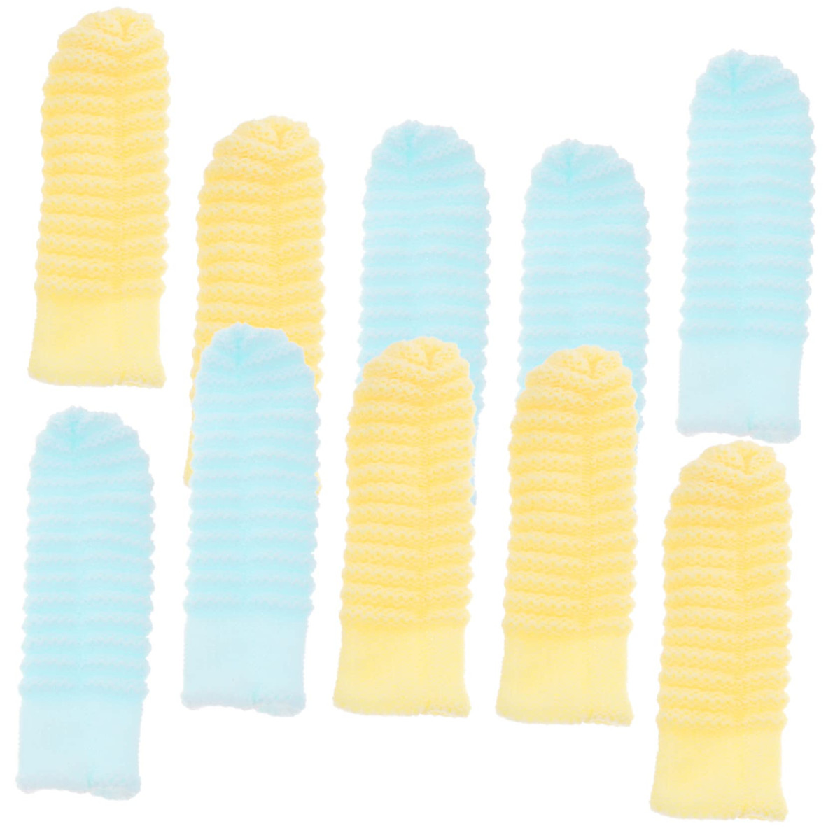 Didiseaon 20 Pcs Pet Toothbrush Gloves Chewy Dog Toothbrush Cat Toothbrushes for Indoor Cats Chew Brush for Dogs