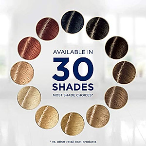 Clairol Root Touch-Up by Nice'n Easy Permanent Hair Dye, 4 Dark Brown Hair Color, (Pack of 2)