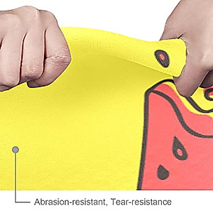 Yoga Mat, Yoga Mats for Home Workout, Workout Mat, Exercise Mats, Pilates Mat, Food Fruit Watermelon