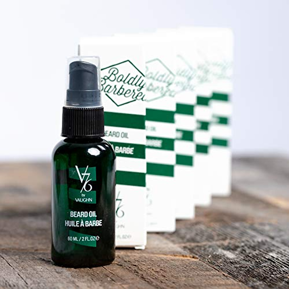 V76 by Vaughn Beard Oil Formula for Men, 2 oz