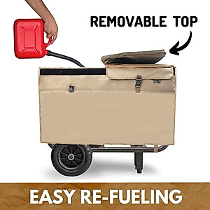 Parts World USA Rain Shelter Enclosure for Portable Generator Tent Running Cover to Run in Rain Storm Snow Sun Heavy Duty Generator Shed for 3500w-12000w Generators