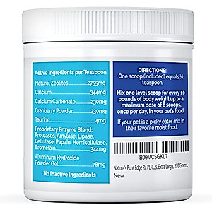 Rx PERIODONTAL Support-Dental Care for Dogs and Cats. Eliminates Bad Breath, Plaque, and Tartar. Promotes Healthy Teeth and Gums. Extra Large, 200 Grams.