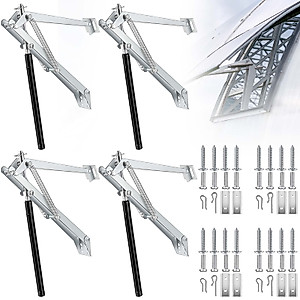 Automatic Roof Vent Opener Dual Spring Greenhouse Accessories Solar Heat Sensitive Automatic Greenhouse Window Opener Replacement Greenhouse Vent Opener Greenhouse Opener for Ventilation (2 Pcs)