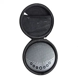 Hermitshell Hard Travel Case for eMeet Luna Updated AI Noise Reduction Algorithm Featured Bluetooth Speakerphone