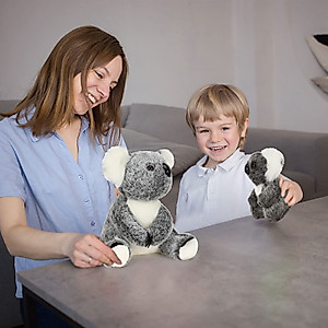 Skylety Stuffed Animal Koala Bear 2 Pieces Mum Koala Hold Little Koala Plush Toy Soft Koala Stuffed Animal Doll, 10.63 Inches and 5.12 inches