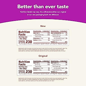 think! Protein Bars, High Protein Snacks, Gluten Free, Kosher Friendly, Chocolate Fudge, Nutrition Bars, 2.1 Oz per Bar, 10 Count (Packaging May Vary)