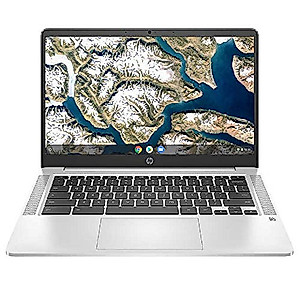 HP Chromebook 14 14" FHD Laptop Computer/ for Education or Student/ Intel Celeron N4000/ 4GB DDR4/ 64GB eMMC/ 11+ Hrs Battery/ Webcam/ Chrome OS/ Work from Home