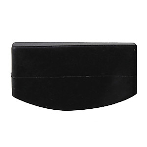 RDEXP 50Pcs Plastic Bed Slat End Caps Holders Replacement for Holding and Securing 5.4x0.9cm Wooden Slats Bed Base Black