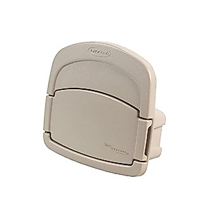 Suncast CPLDHH15000 Deluxe Garden Hangout with 150-Foot Capacity And Enclosed Storage Compartment, DHH150 Hose Hanger, No Size, Light Taupe