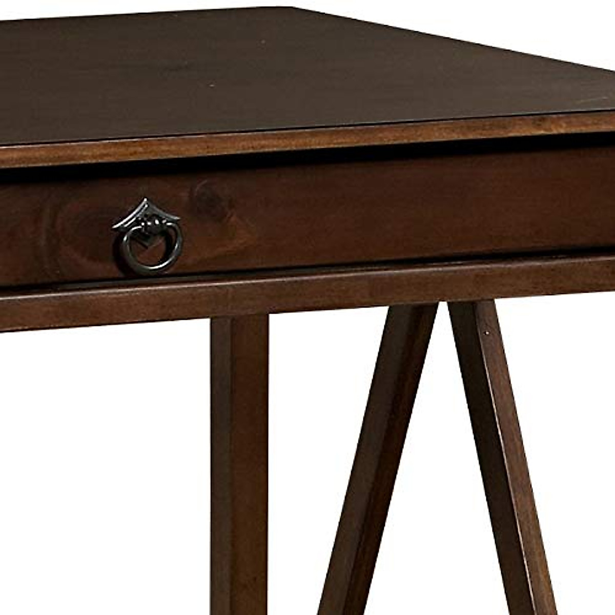 Linon Home Dcor Titian Laptop Desk, Antique Tobacco, 31.5" W x 24.02" D x 30" H