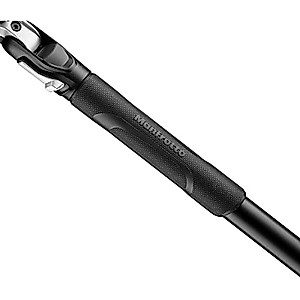 Manfrotto Befree GT 4-Section Aluminum Travel Tripod with 496 Center Ball Head, Black/Silver