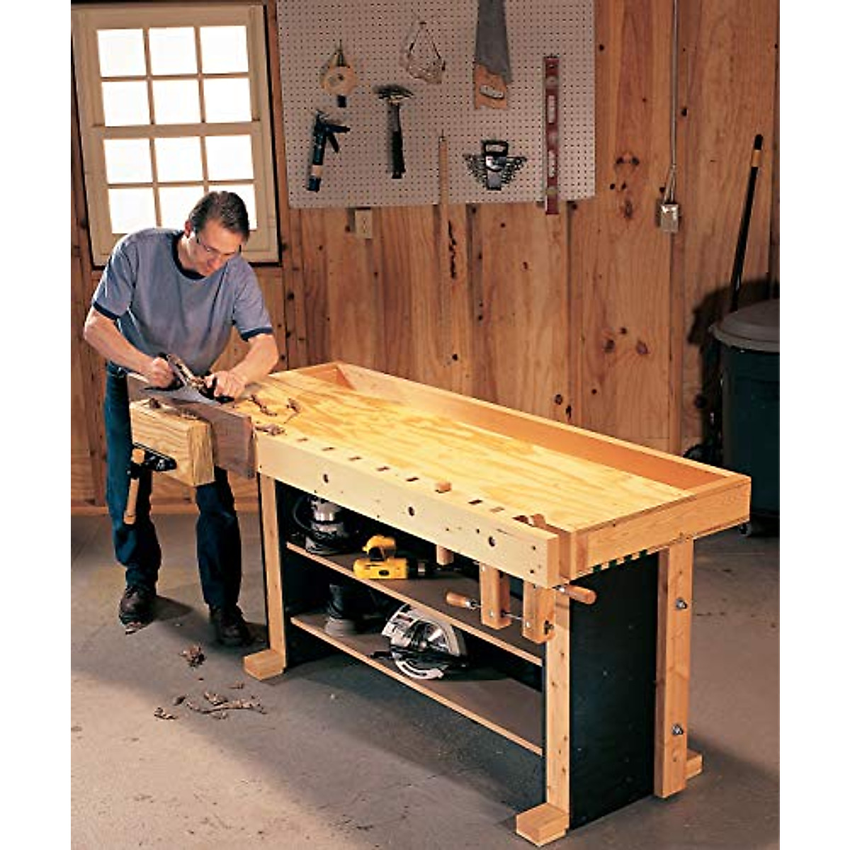 How to Make Workbenches & Shop Storage Solutions: 28 Projects to Make Your Workshop More Efficient from the Experts at American Woodworker (Fox Chapel Publishing) Torsion Boxes, Outfeed Tables, & More