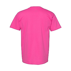 Hanes Unisex ComfortSoft® Cotton T-Shirt XL Wow Pink