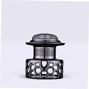 Toddmomy 2pcs Full Metal Fishing Reel Drag Fishing Reel Fishing Line Spooling Accessories Fishing reels baitcasting reels cat Fish Fishing baits Fishing Wire Wheel Freshwater Fishing Coil