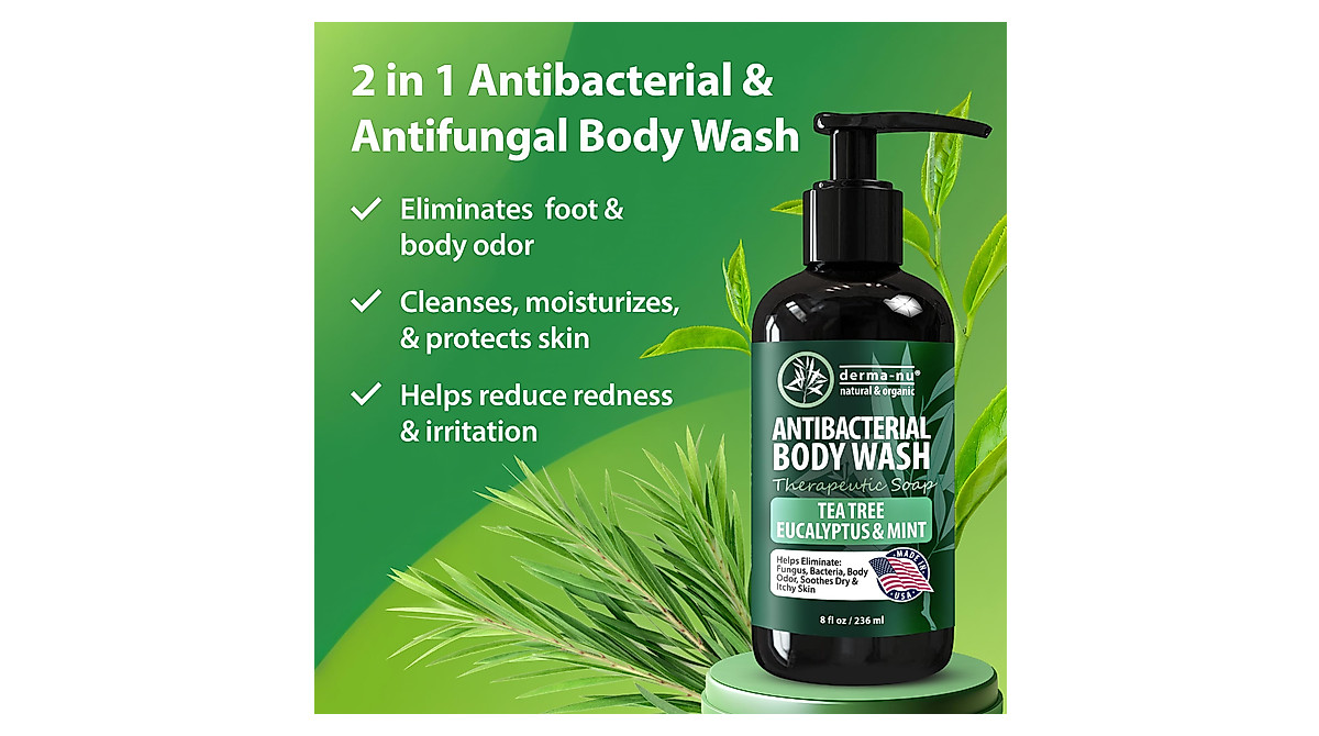 Antibacterial Body Wash for Healthy Skin Relief