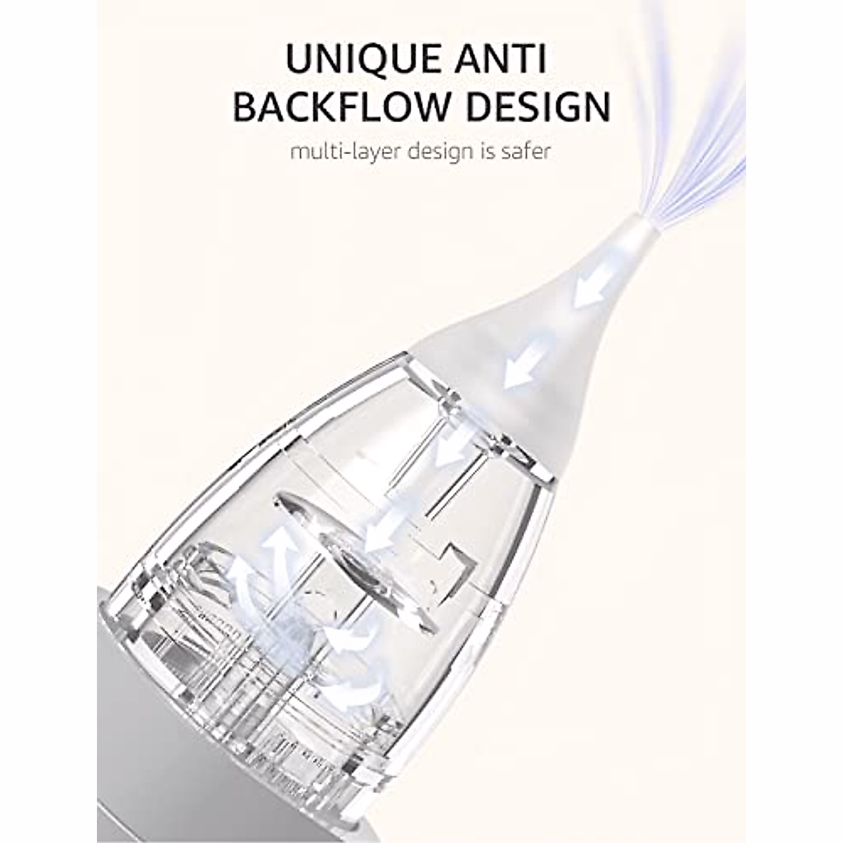 GROWNSY Nasal Aspirator for Baby, Electric Nose Aspirator for Toddler, Baby Nose Sucker, Automatic Nose Cleaner with 3 Silicone Tips, Adjustable Suction Level, Music and Light Soothing Function