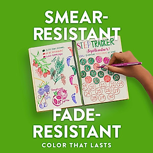 Paper Mate Flair Felt Tip Pens, Medium Point (0.7mm), Black, 4 Count